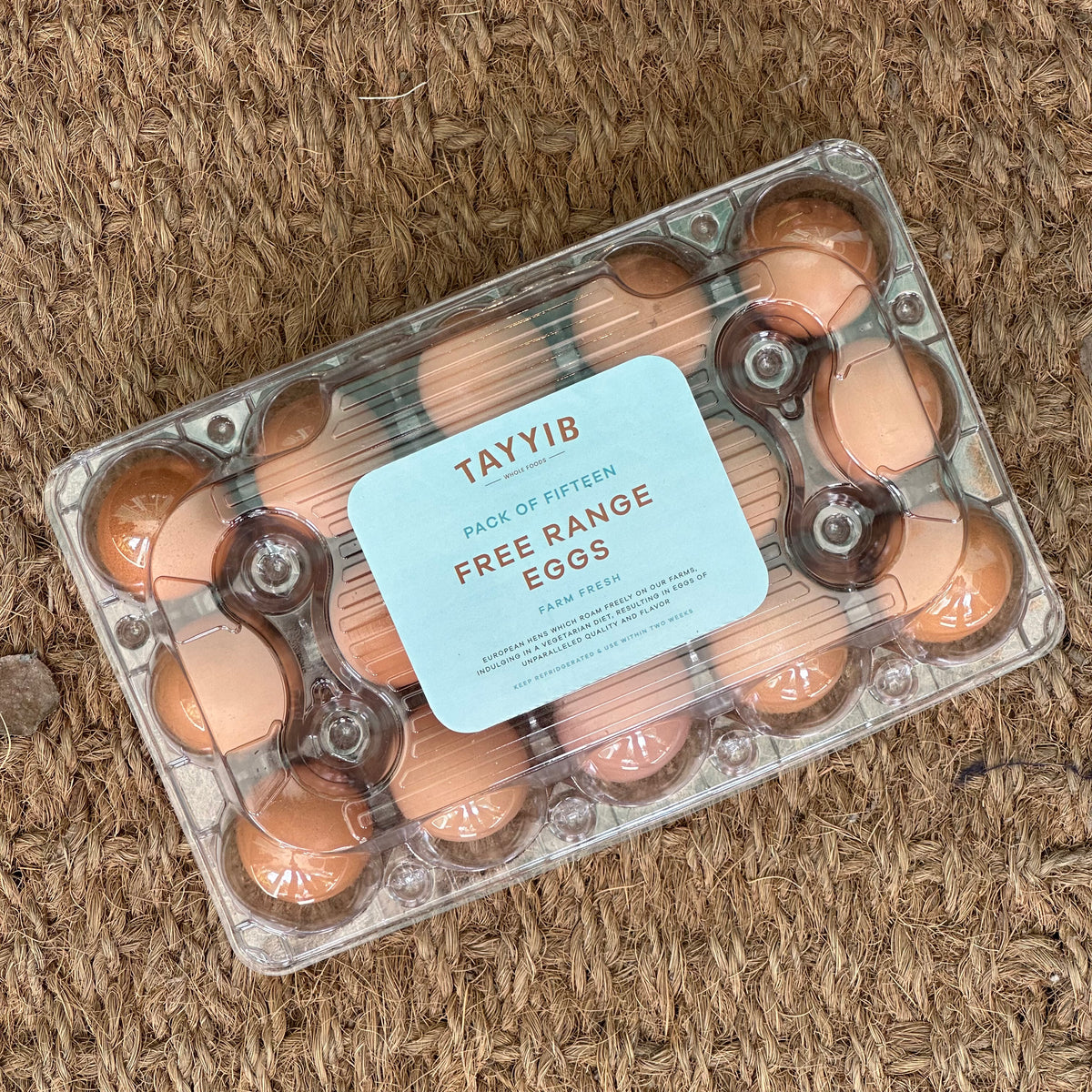 Free Range Eggs (15 pack) – TAYYIB